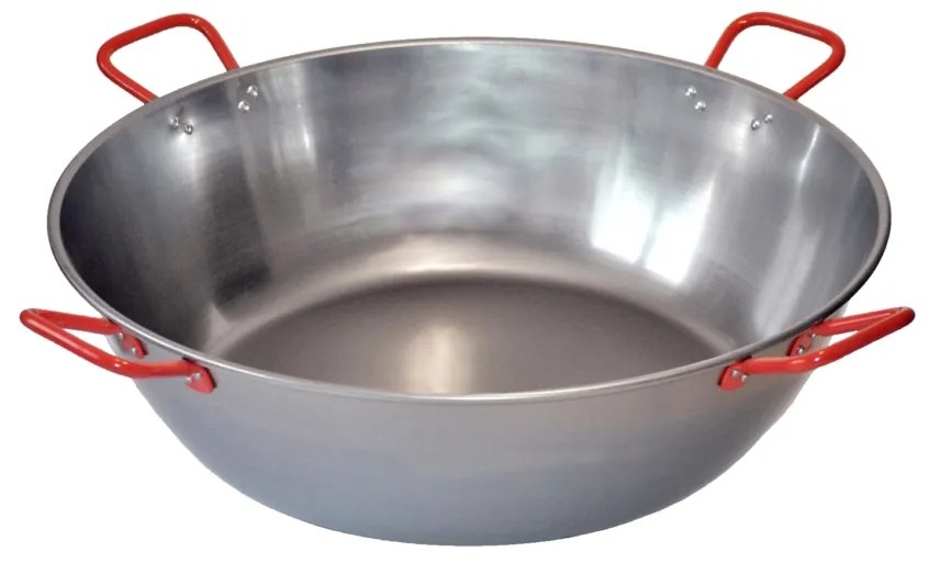 Wok pánev Paella nerezová 65 cm 54186