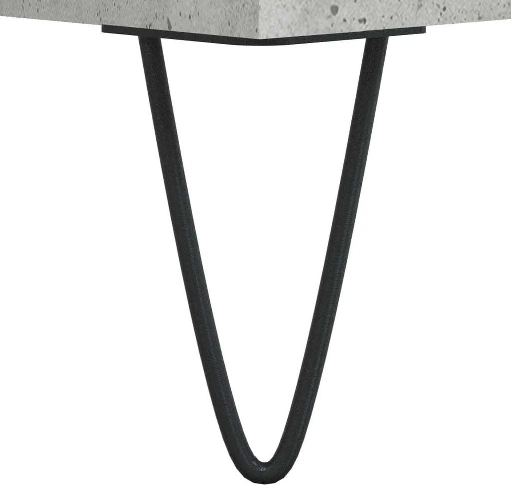 vidaXL Konferenční stolek 80 x 80 x 36,5 cm kompozitní dřevo [830784] Barva: Černá