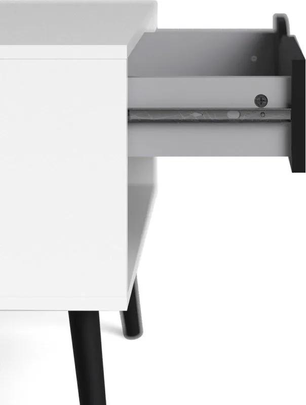 Falco Noční stolek Retro 394 bílá/černá