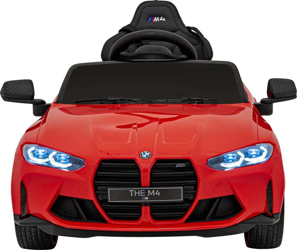 Ramiz Dětské elektrické auto BMW M4 Červené