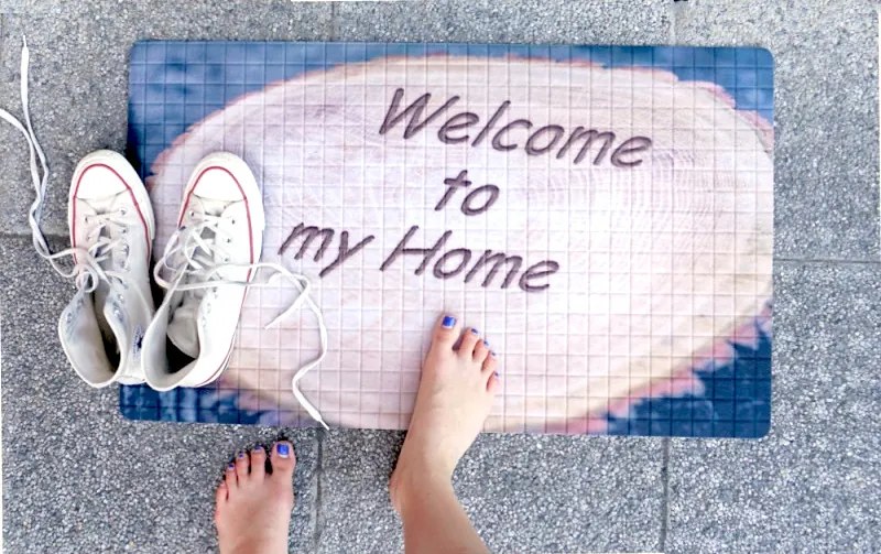 Ervi rohožka - Welcome to my Home, 45x75 cm
