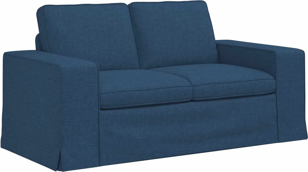 Set pohovek 2 ks Modrá textil 3407506