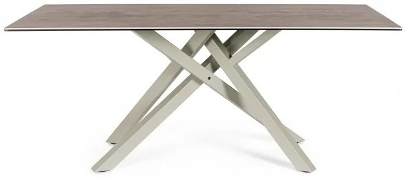 BIZZOTTO Jídelní stůl TAUPE 180x90 0731265