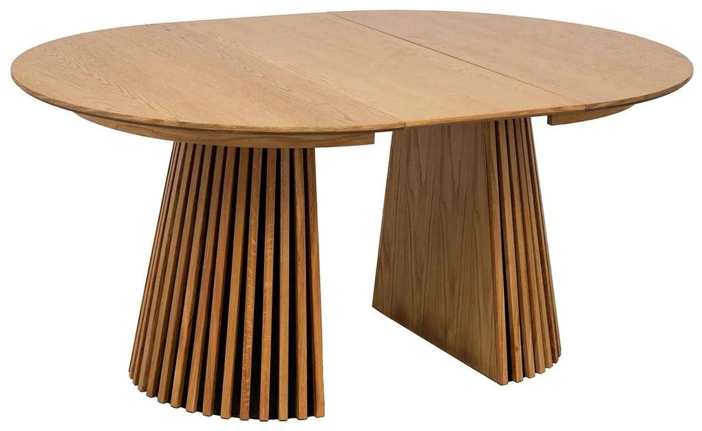 Roztahovací jídelní stůl Wadeline 120-160-200 cm přírodní dub