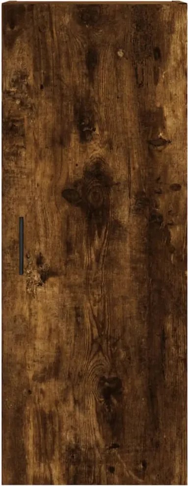 Skříň highboard kouřový dub 34,5 x 34 x 180 cm kompozitní dřevo 3198998