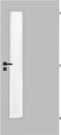 DRE Deca interiérové dveře deco pravé 70 cm šedá matná DECA10SM70P