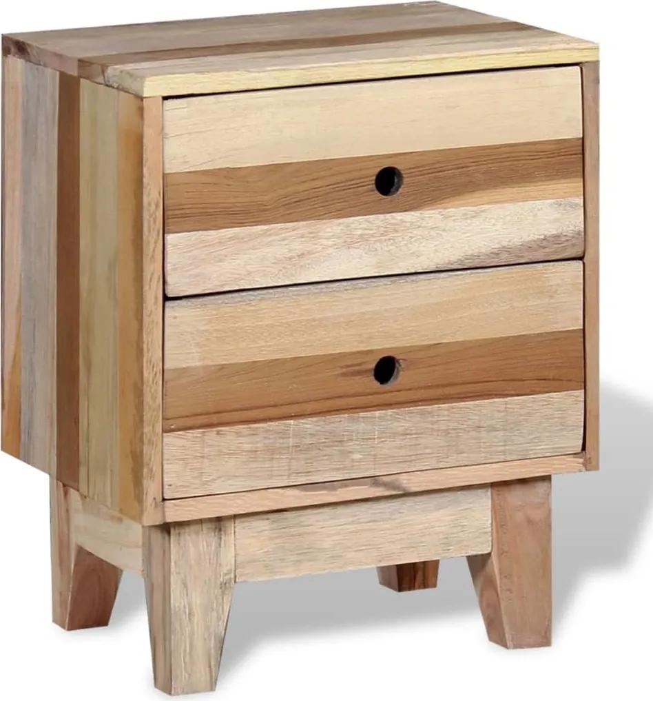 vidaXL Noční stolek masivní recyklované dřevo [244234]