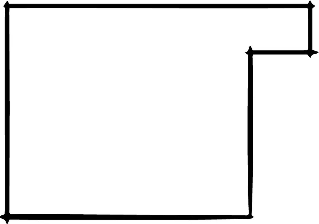 DANTIK - Zarámované zrcadlo - rozměr s rámem cca 50x70 cm z lišty KOSTKA platina (2785)