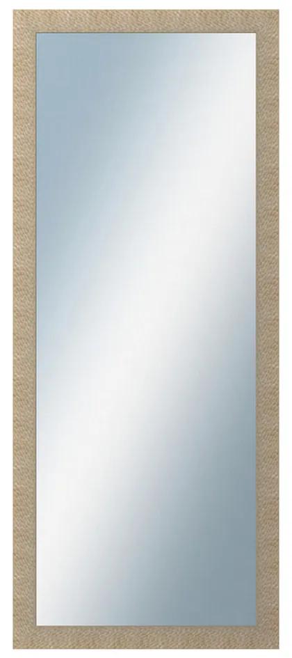 DANTIK - Zarámované zrcadlo - rozměr s rámem cca 50x120 cm z lišty Golf Champagne (2490)