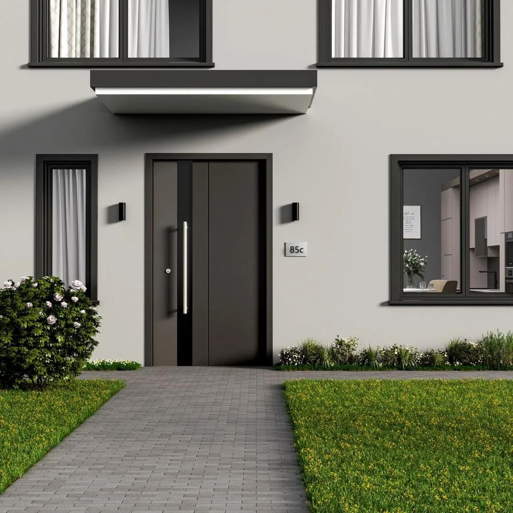 IMPR 731226 Deko-Light nástěnné přisazené svítidlo Can IP65 up & down, 2x 7,5 W GU10, černá - DEKOLIGHT
