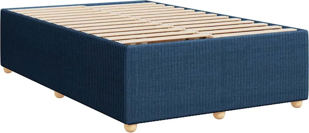 Box spring postel s matrací černá 120x190 cm textil 3285559