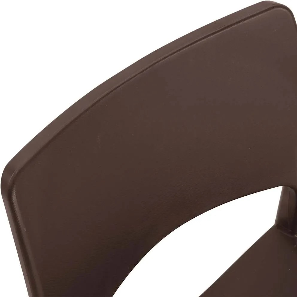 Zahradní židle 2 ks mocca polypropylen 317727