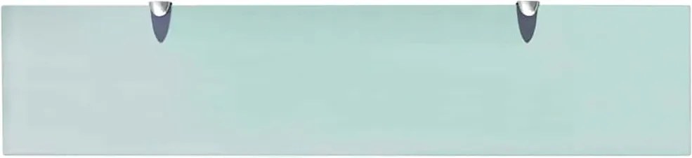 Plovoucí police 2 ks sklo 90 x 20 cm 8 mm 3051524