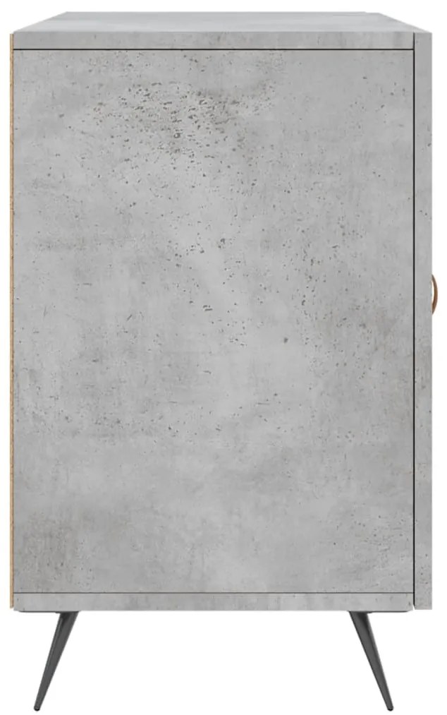 Příborník betonově šedý 100 x 36 x 60 cm kompozitní dřevo - Default Title