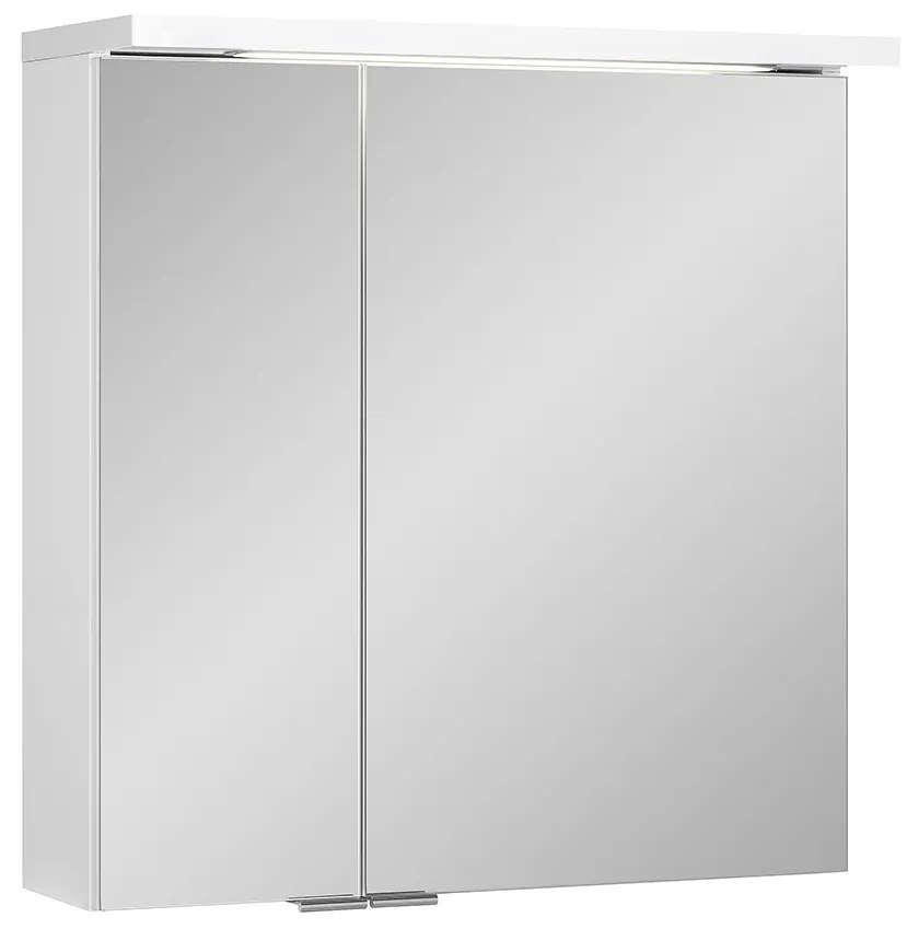 Comodo Zrcadlová skříňka závěsná s LED osvětlením Elite W 60 ZS