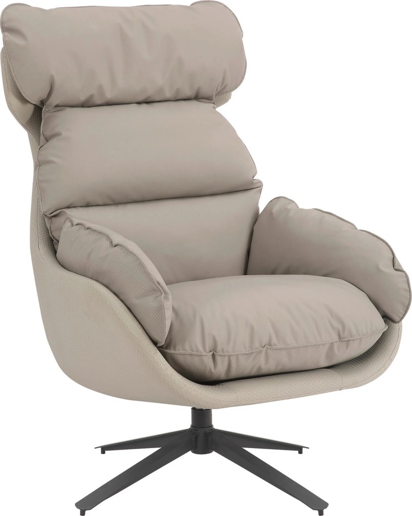 XXXLutz RELAXAČNÍ KŘESLO, textil, šedohnědá MID.YOU - Online Only křesla & taburety - 000908003801