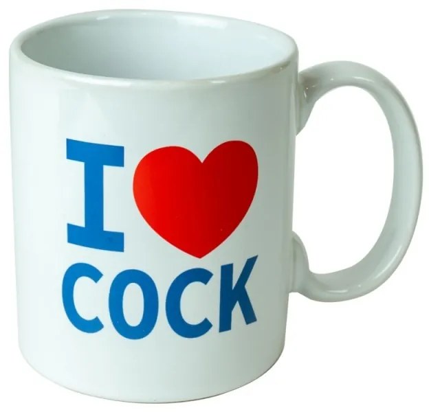 087166 Hrnek I love cock - 400ml