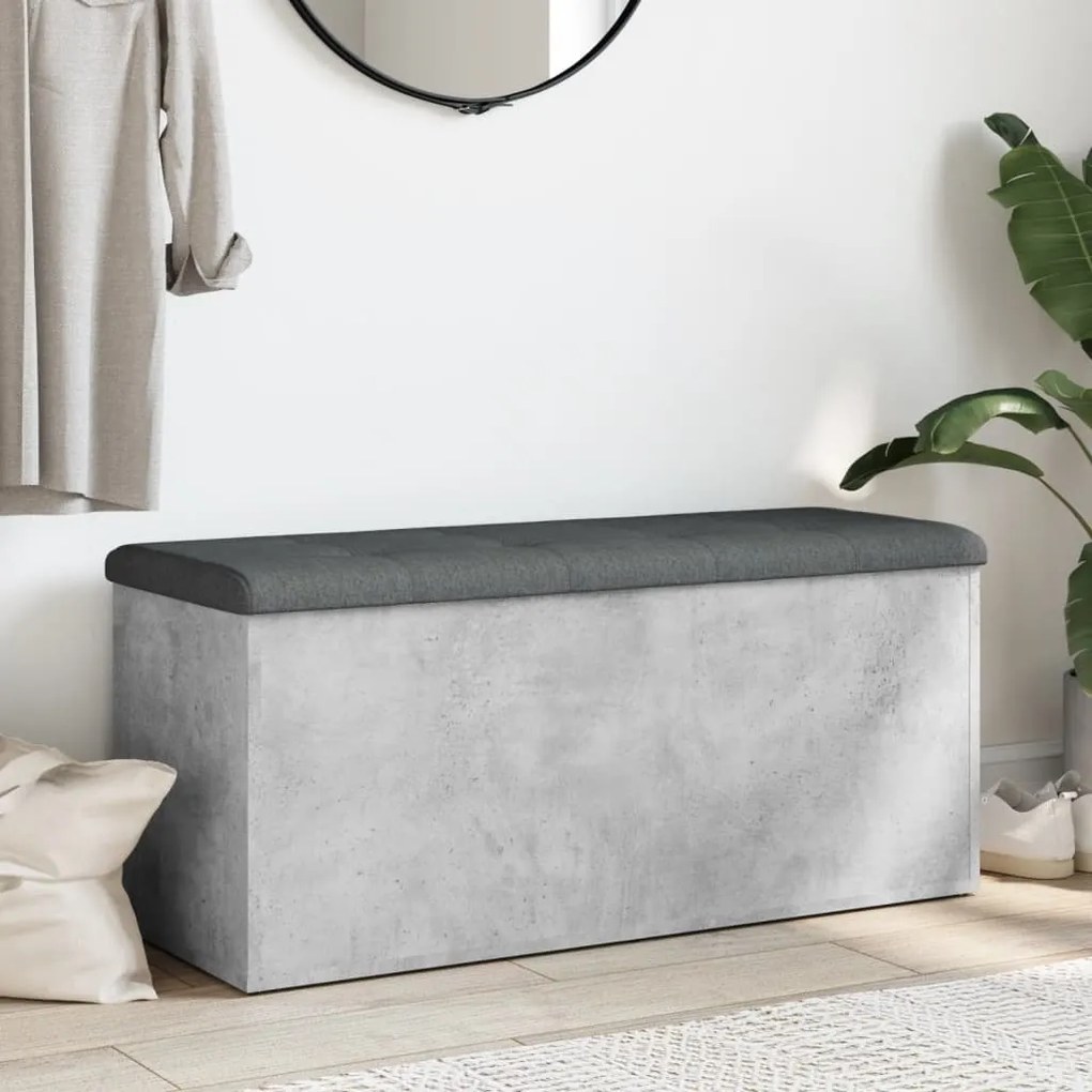 vidaXL Úložná lavice 102 x 42 x 45 cm kompozitní dřevo [835055] Barva: dub sonoma