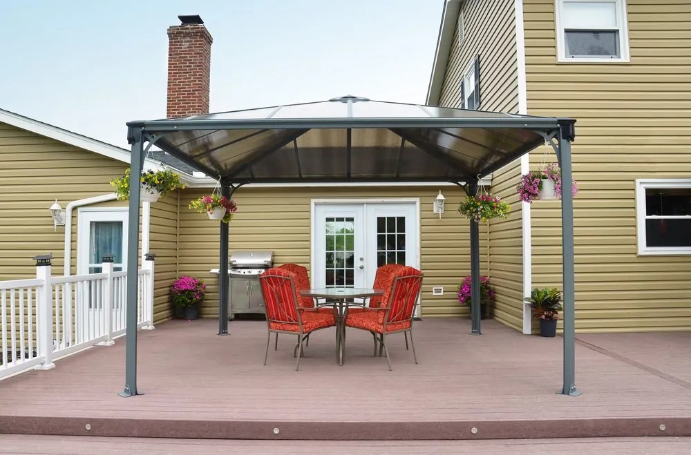 Zahradní hliníkový altán Palram Palermo 3600