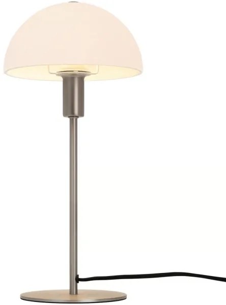 Nordlux - Stolní lampa ELLEN 1xE14/40W/230V matný chrom/bílá
