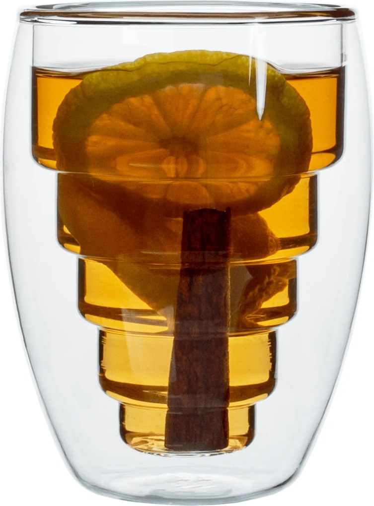 Termo sklenice, set 2 ks, 250 ml, HOTCOLD TYP 17