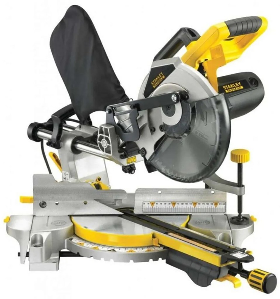 Stanley - Pokosová pila 254 mm, s pojezdem, 2000 W FME720-QS