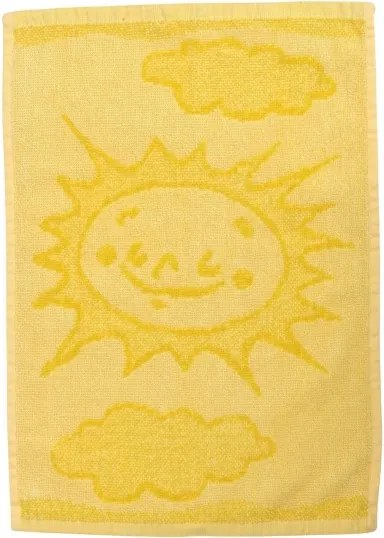 Profod Dětský ručník Sun yellow 30x50 cm