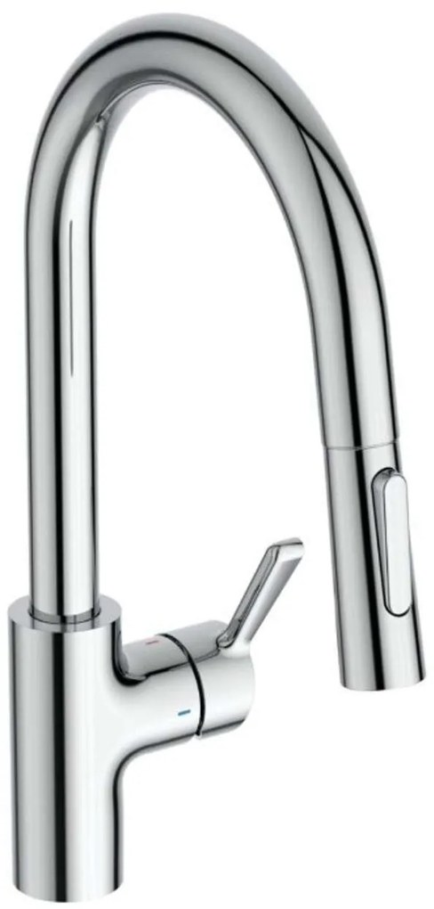 Ideal Standard Ceralife - Dřezová baterie s výsuvnou sprškou, chrom BE242AA