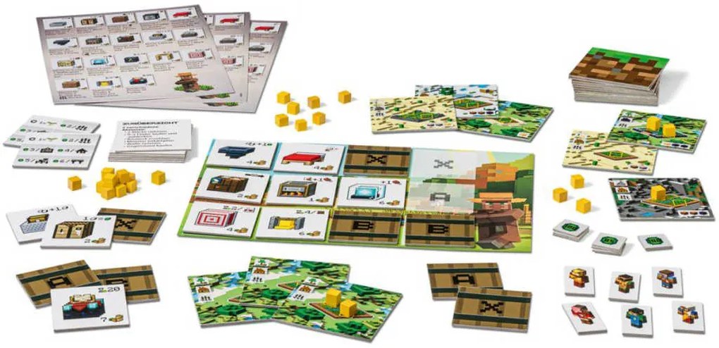 RAVENSBURGER Hra Minecraft Farmářský trh rozšíření Builders and Biomes 2426990