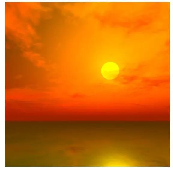 Obraz slunce nad obzorem  (40x40 cm), 40 dalších rozměrů