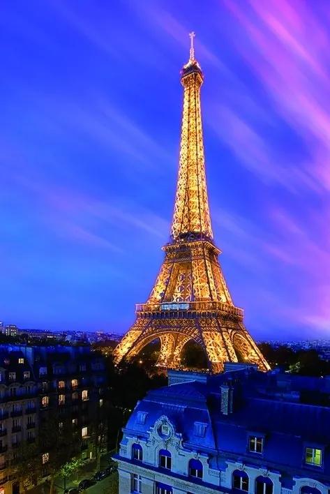 Plakát - Eiffel Tower