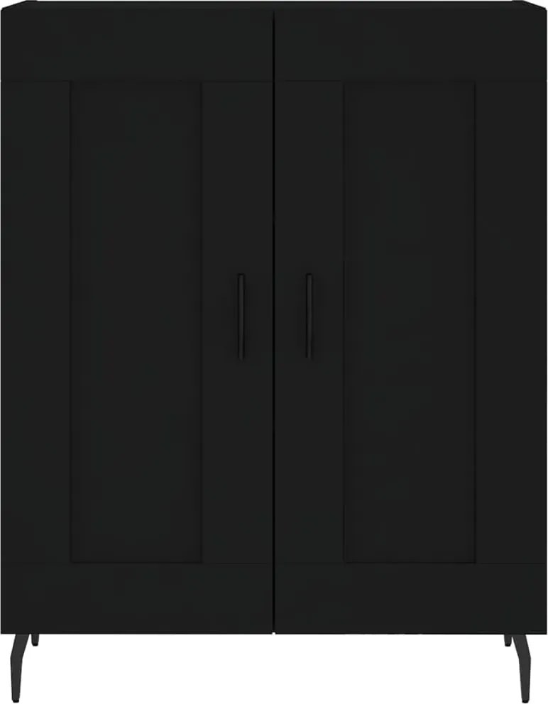 vidaXL Skříň highboard 69,5 x 34 x 180 cm kompozitní dřevo [3199698] Barva: Bílá