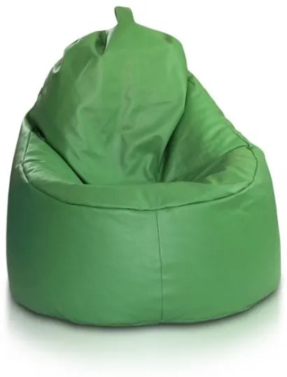 Sedací vak Yoko ekokůže / polyester TiaHome - Žltá