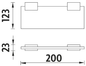 Nimco Police vhodná pro MOBIL, 20 cm KIBO - Ki 14091B-20-26