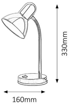 Rabalux CLARK stolní lampa 4255