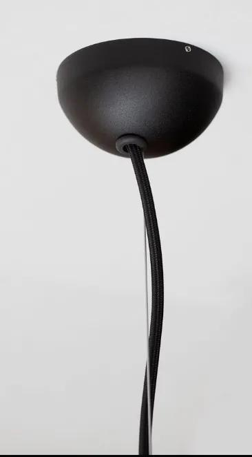 Doxis Globe 500 Textured, závěsné designové led svítidlo Barva: Černá matná, Chromatičnost: 4000K Dali
