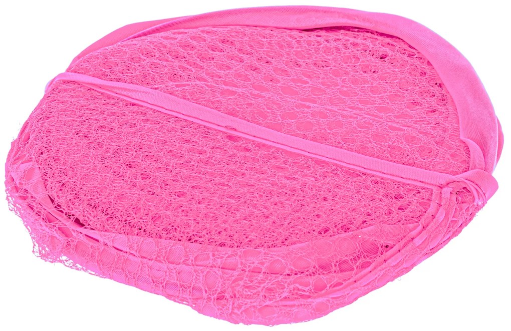 KIK Skládací koš na prádlo - růžový, KX9139_3