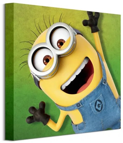 Obraz na plátně Mimoni Crazy Minion 40x40cm WDC95876