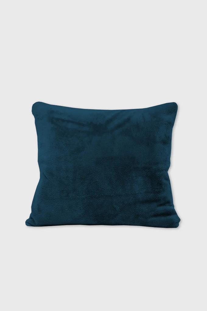 Povlak na polštářek Soft tmavě modrý modrá 40x40 cm