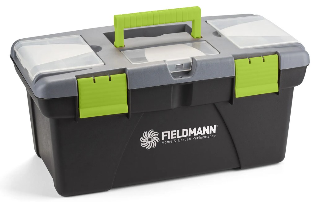 Fieldmann FDN 4118 Box na nářadí 18,5" Pevné plastové zámky, Ergonomické madlo, Rozměry: 480 x 250 x 230 mm, .