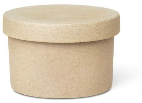 Ferm Living Dóza Bon Small, sand