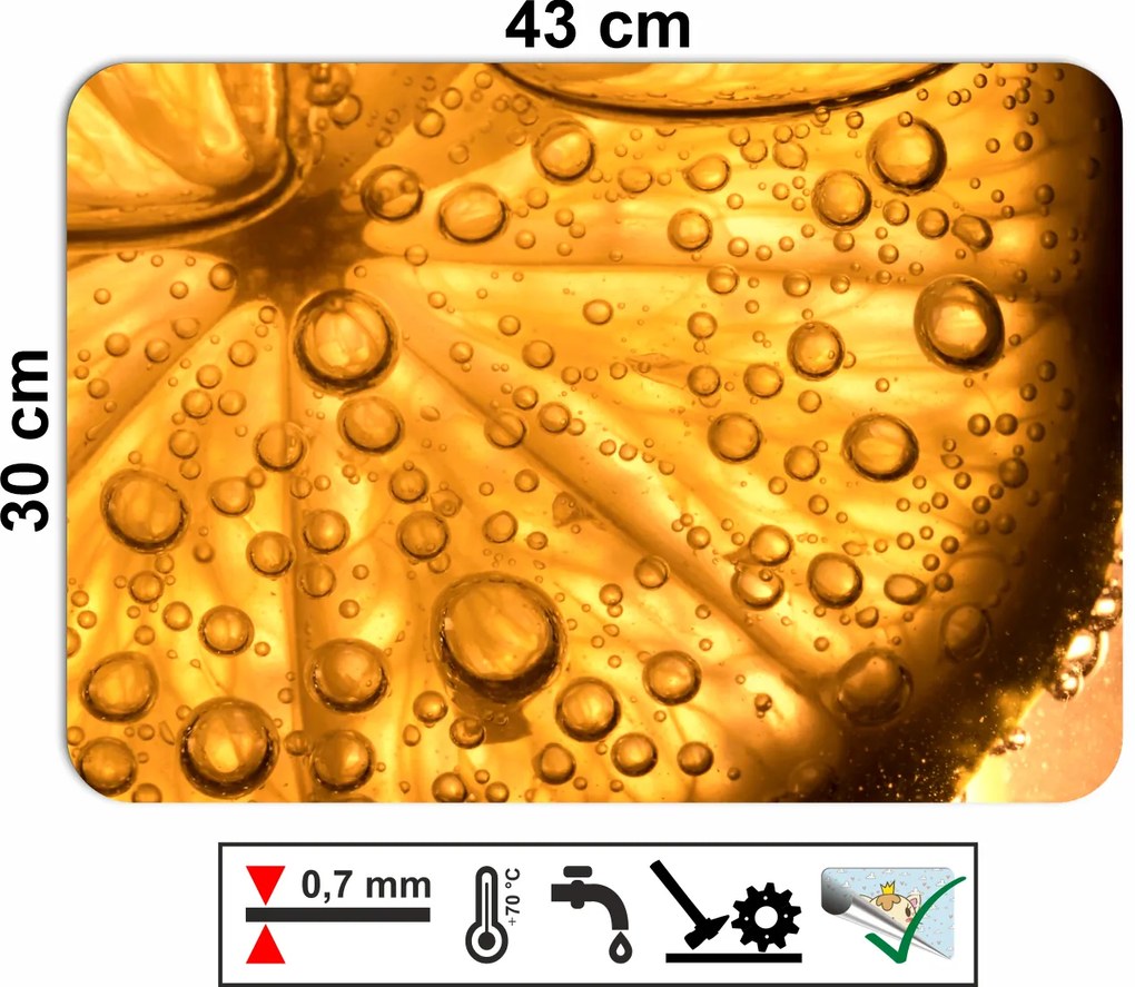 PokojovaDekorace.cz, Prostírání - 257, Pomeranč, 43x30cm