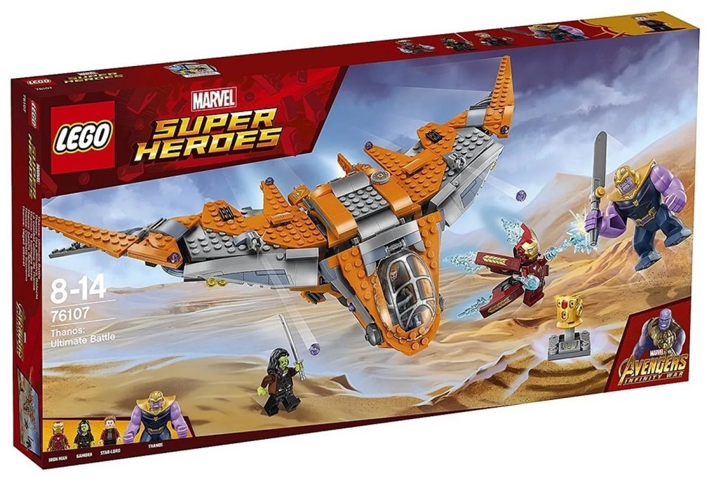 Stavebnice lego super heroes 76107 thanos: poslední bitva