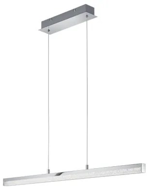 Trio Leuchten R32901100 ALLEY - Závěsné lineární svítidlo s krystalky u LED