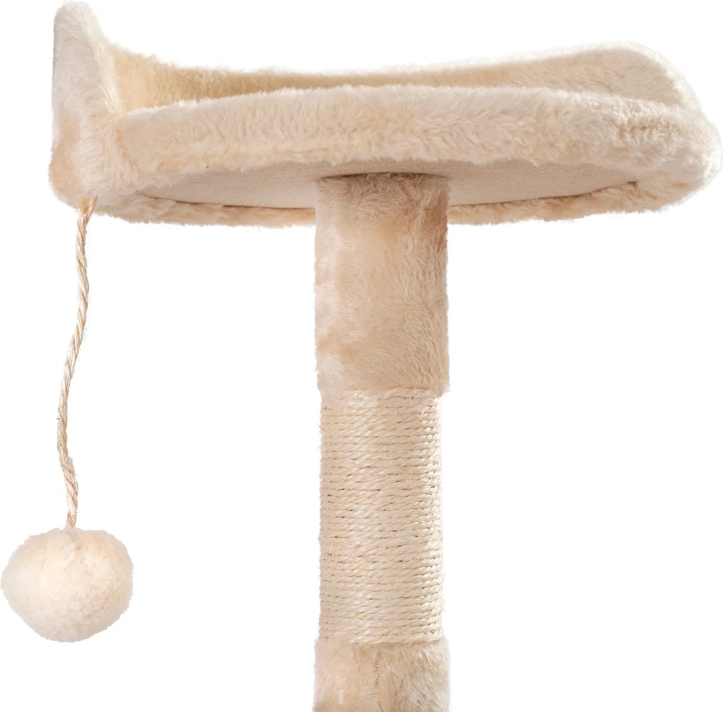 PuppyJoy PuppyJoy, Škrábadlo pro kočku, stromek, sloupek, 4 patra, 85 cm, PJ-042 85, HOM-50044