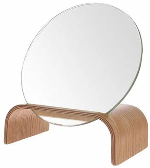 Stolní kosmetické zrcadlo z vrbového dřeva Willow - 17*10*20cm