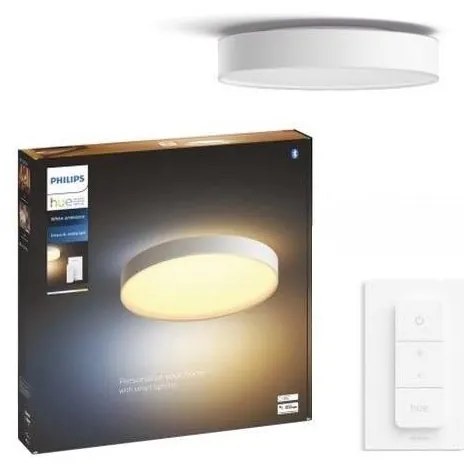 Philips - LED Stmívatelné stropní svítidlo Hue ENRAVE XL LED/48W/230V bílá + DO