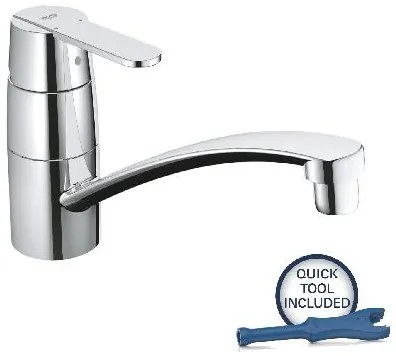 Grohe Get - Dřezová baterie, chrom 32891000