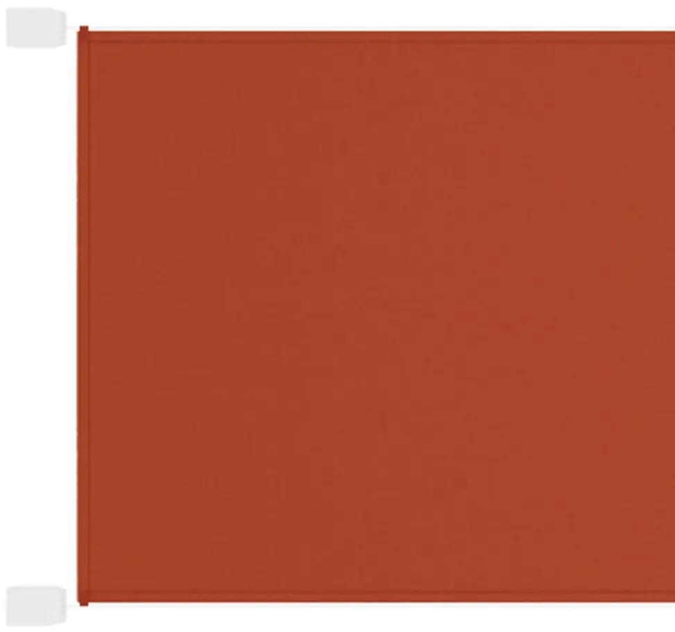 Vertikální markýza terakotová 250 x 270 cm oxfordská látka - Default Title