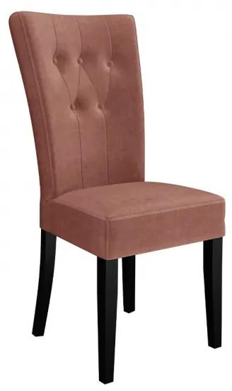Čalouněná jídelní židle ST67, Barva: bílý polomatný, Potah: Magic Velvet 2225
